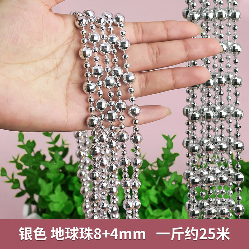 8+4 нити бусин, свадебная цепочка из бусин, хрустальная подвесная цепочка для потолка, занавес из бусин, украшение для свадебной сцены, нити бусин для рукоделия, производитель бусин.