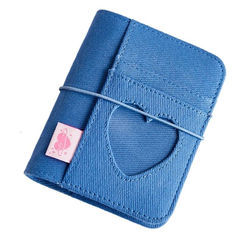 Кожаный блокнот с 6 кольцами, Синий