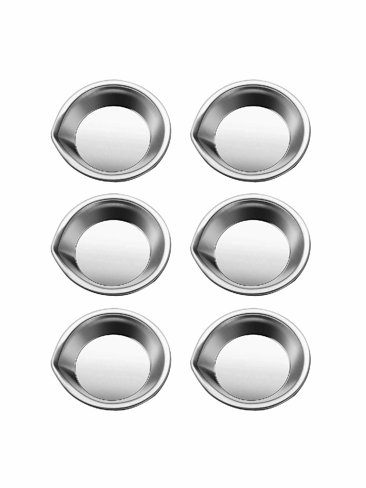 6x Маленькая Чаша Для Рисования Лоток Для Палитры Для Смешивания Акварельных Красок Лоток Для Пигментов