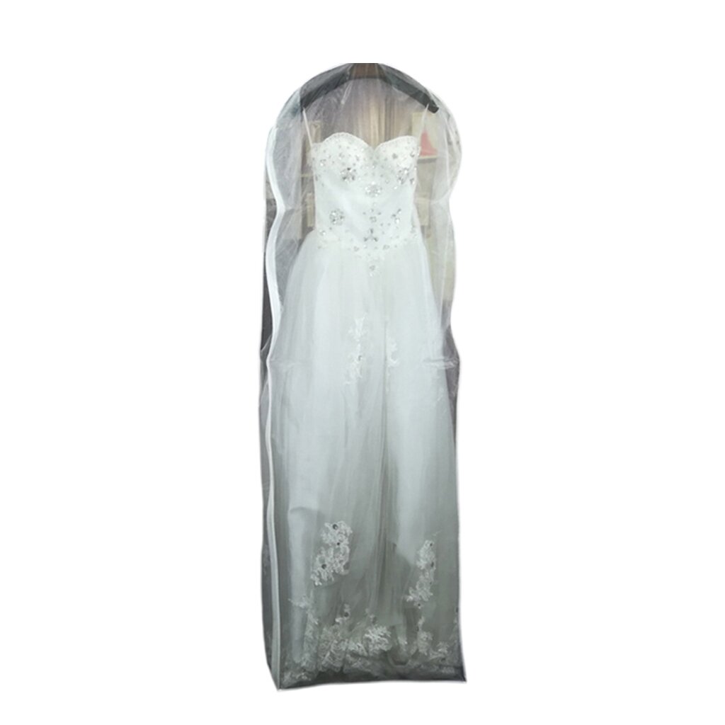 Чехол для свадебного платья, сетчатый чехол для путешествий и удобного безопасного хранения