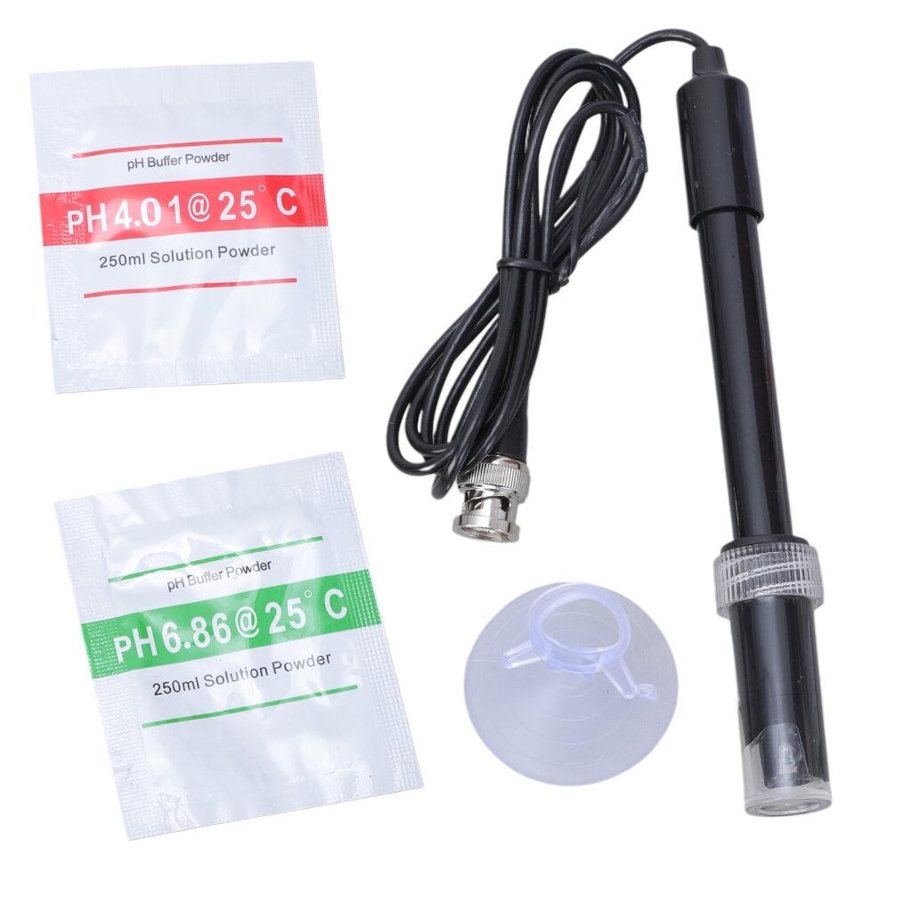 Датчик pH для Аквариума Монитор Гидропонной Системы 0-14 Замена pH BNC Электрод Разъем Датчика pH Тестер Метр
