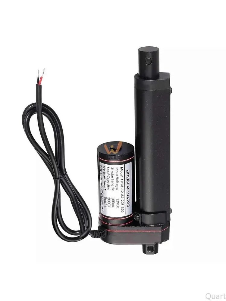 3000N, 300 кг, 5 мм/с, ход 100 мм, линейный привод, 12 В