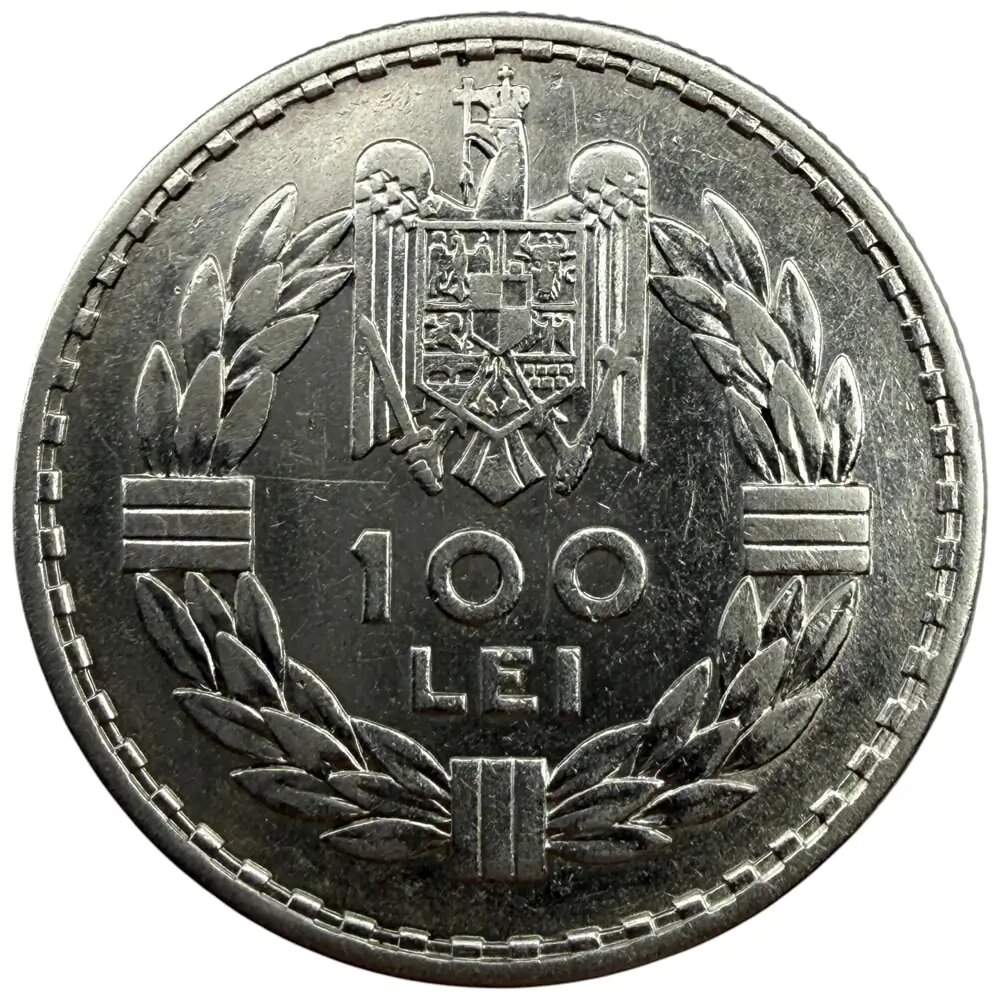 Румыния 100 леев 1932 г. (Лондон)