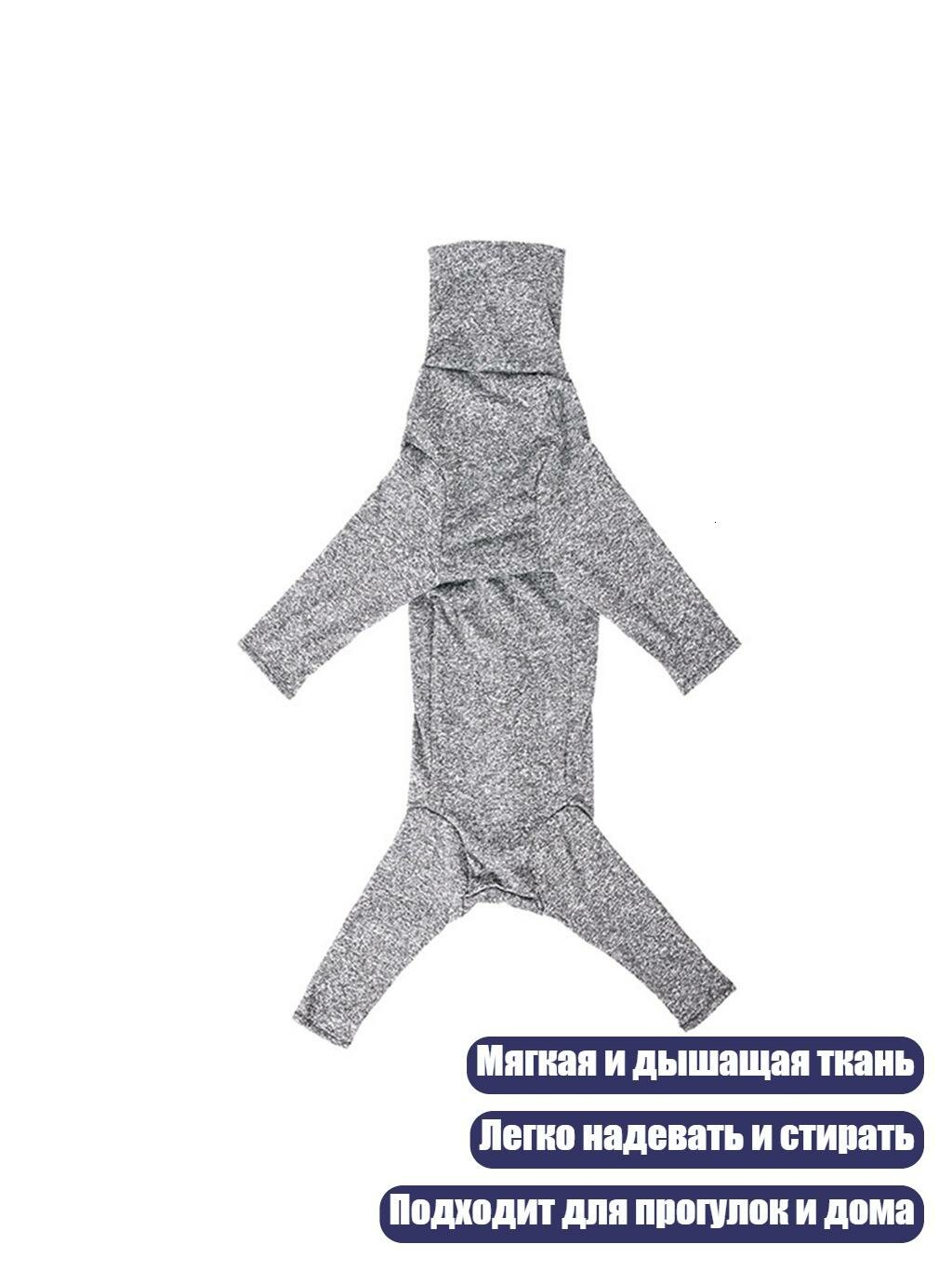 Собачий комбинезон после операции, 3XL - собака женского пола