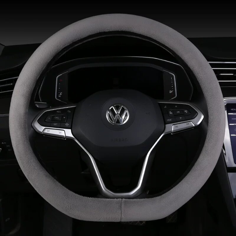 Volkswagen Golf Tanyue Tuyue Tanyue Lingdu Touron Lange CC короткий плюшевый чехол на руль для теплотехнического