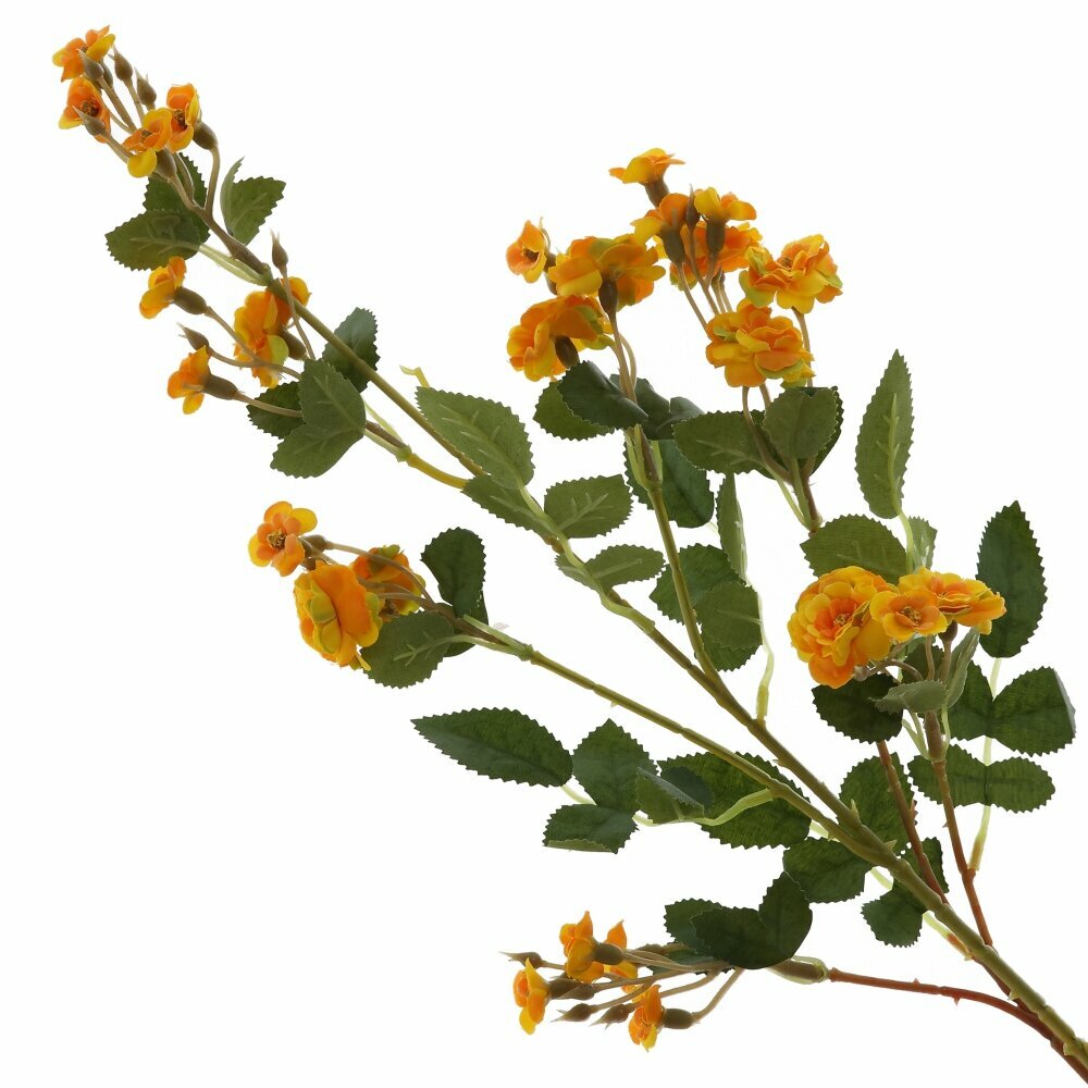 Цветок искусственный "Роза", L18 W15 H74 см