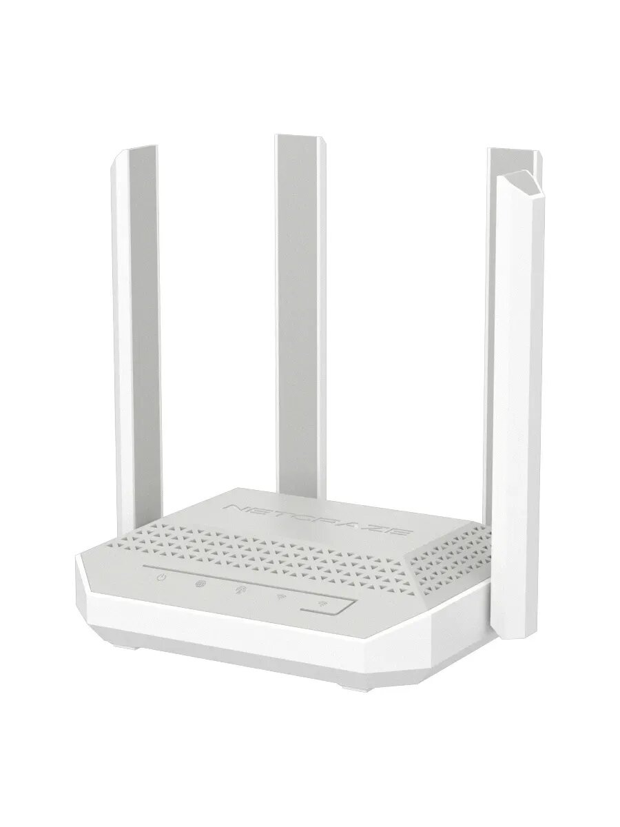 Wi-Fi роутер Netcraze (Keenetic) NC-2911 Speedster 4G+ , AC1200, двухдиапазонный 2.4/5 ГГц, 4G LTE cat.6, 4хWAN/LAN, MU-MIMO, до 1167 Мбит/с, белый