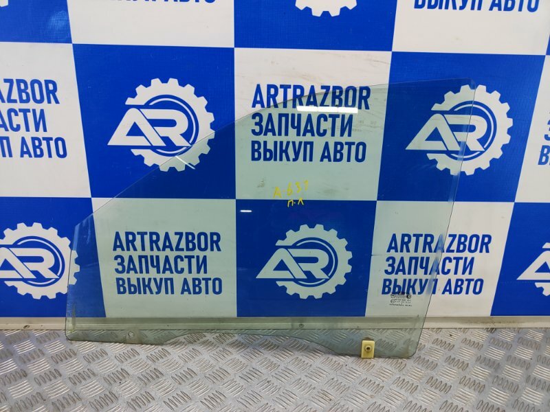 Б/У Стекло двери передней левой Hyundai Santa Fe Classic 1 SM / Хендай Санта Фе Классик 1 SM 2.7 G6BA 173 Л.С 2002