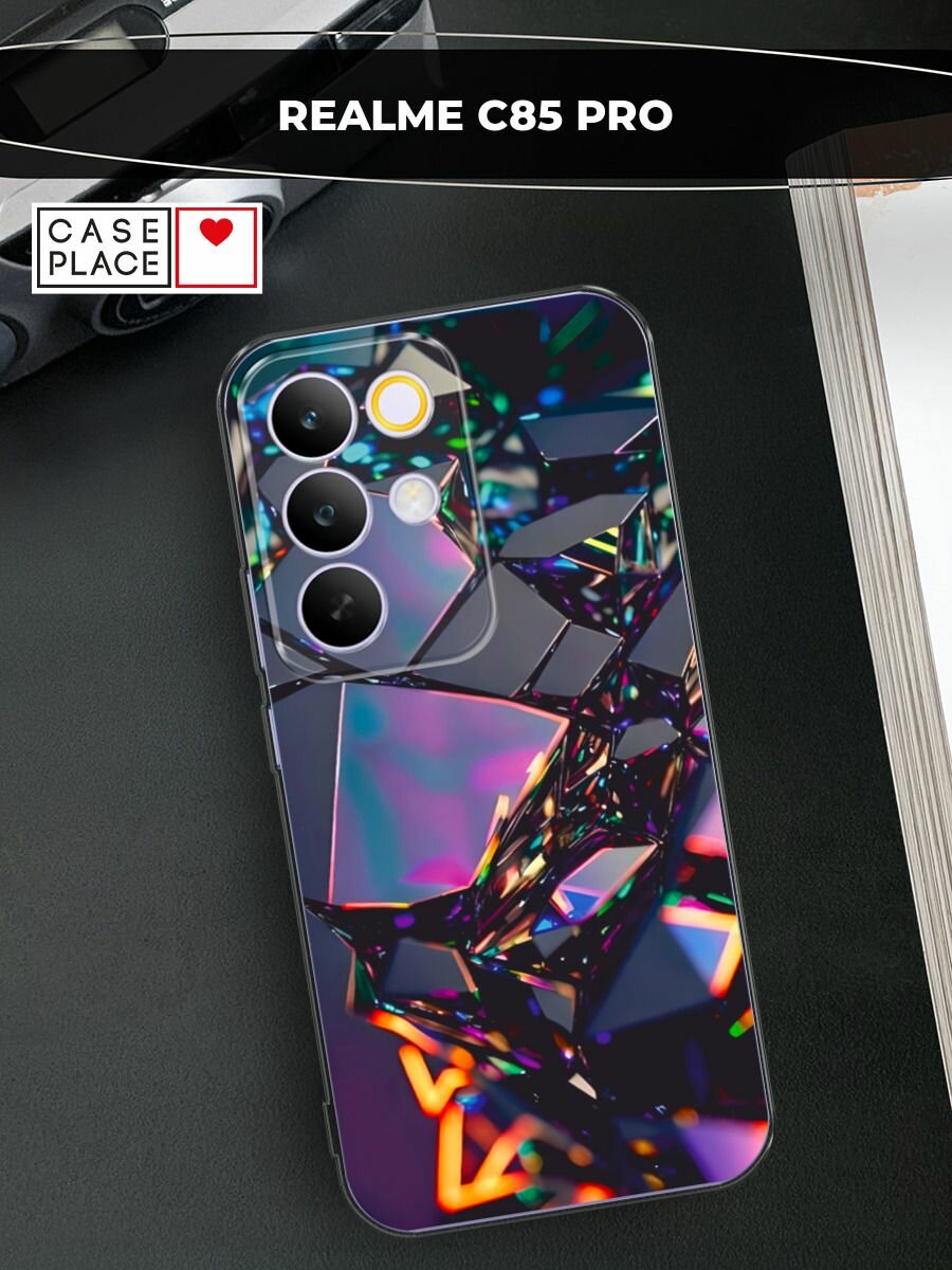 Чехол на Realme C85 Pro / Реалми C85 Про с принтом Отражение солнца