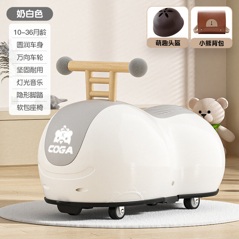 Интернет-знаменитость, машинка-йо-йо, машинка для детей 1-3 лет, мальчиков и девочек, детский самокат, игрушечная машинка с защитой от опрокидывания, машинка с поворотом, фабрика