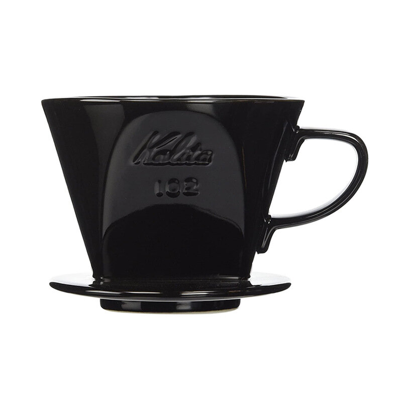 Японская керамическая фильтровальная чашка KALITA для ручного заваривания, веерообразная, 101/102, трехотверстная чашка для капельного кофе