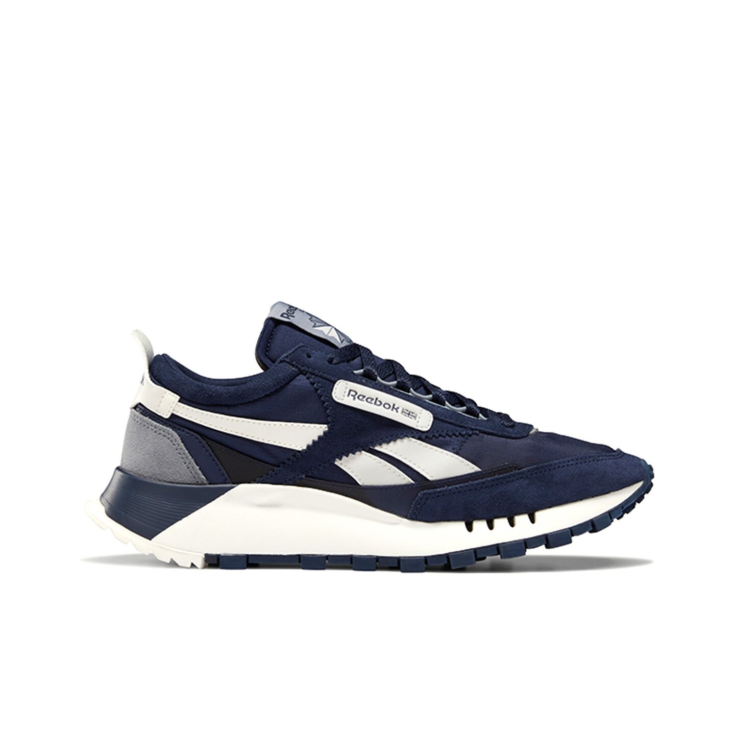 Кроссовки Reebok Classic Leather, размер EU 41 стопа (26.5CM), синий — фото 1