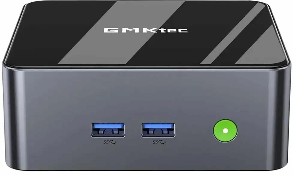 Неттоп GMKTEC Mini NucBox M3 Intel Core i5 12450H, DDR4 16ГБ, 512ГБ(SSD), Intel UHD Graphics, Windows 11 Pro, черный M3/I5-12450H/16+512GB