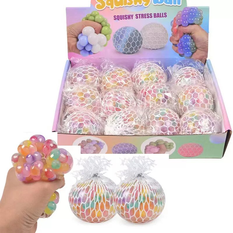 Игрушка-антистресс в виде виноградного шарика, забавный водный гаджет для девочек, креативный инструмент для снятия