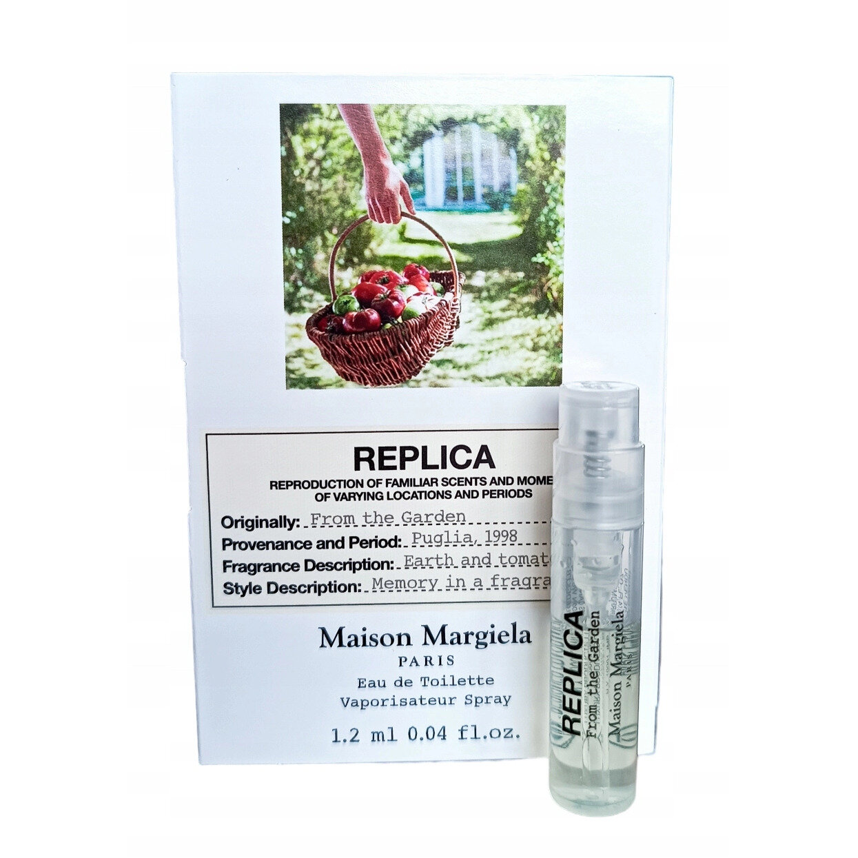 Туалетная вода Maison Margiela Replica From the Garden 1.2 мл / Пробник Мэзон Маржела Реплика Фром зе Гарден / Из сада