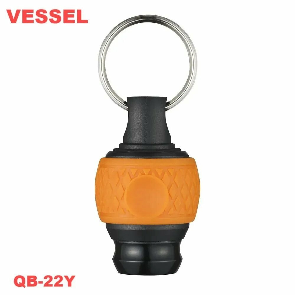 VESSEL, аксессуары для стопорного инструмента, держатель бит с шариковой ручкой, набор крепежа, держатель торцевых головок, QB-22R/G/Y/V