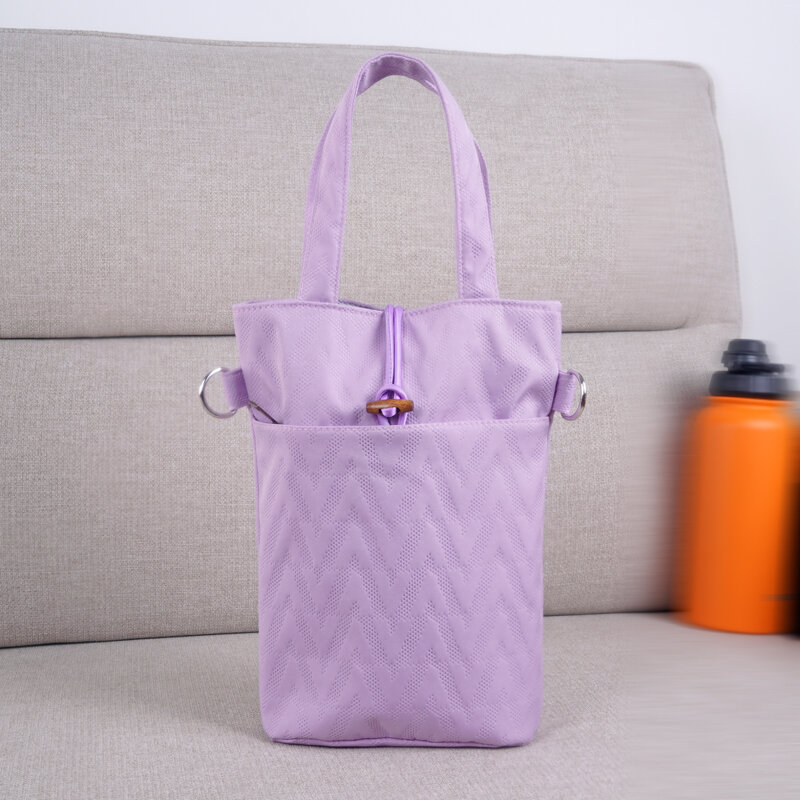 Утолщенная сумка через плечо с двойным держателем для стаканов, водонепроницаемая, с отделением для мамы, защитным чехлом, сумка для уличного зонта, изолированный держатель для стаканов