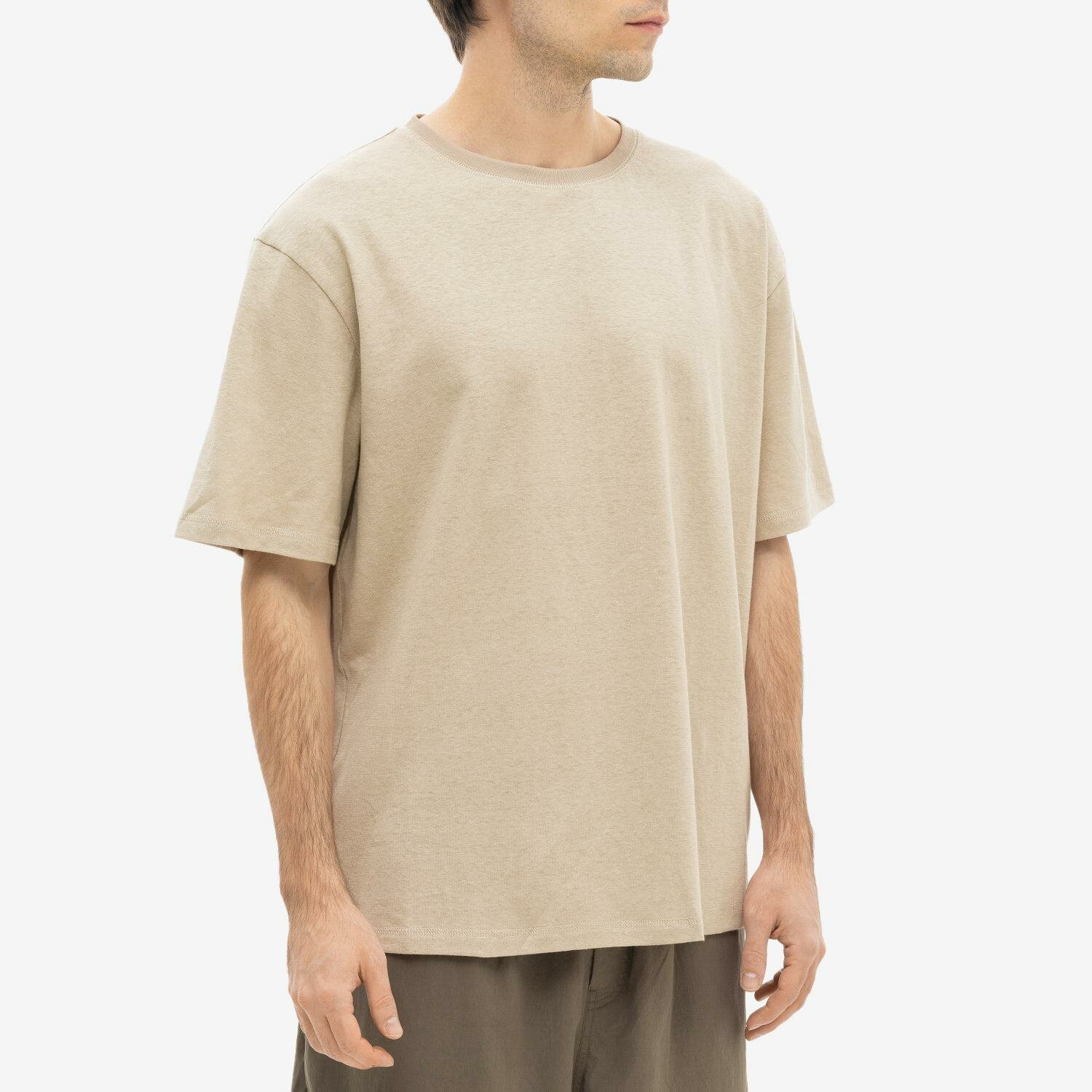 Футболка SATTA ФУТБОЛКА SATTA FLATLOCK TEE, размер L, stone — фото 1