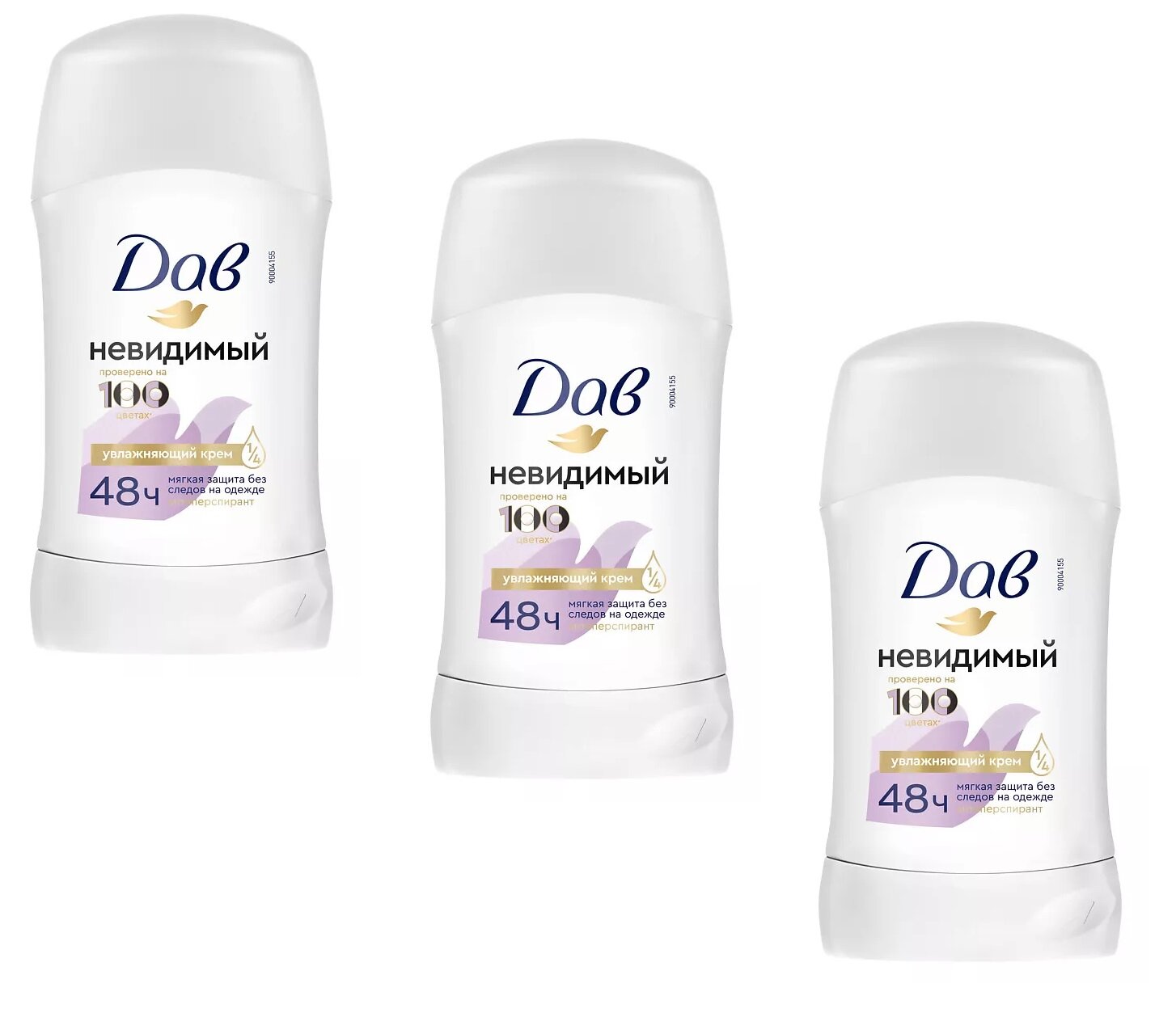 Део-стик Дав Невидимый, 40мл 3шт