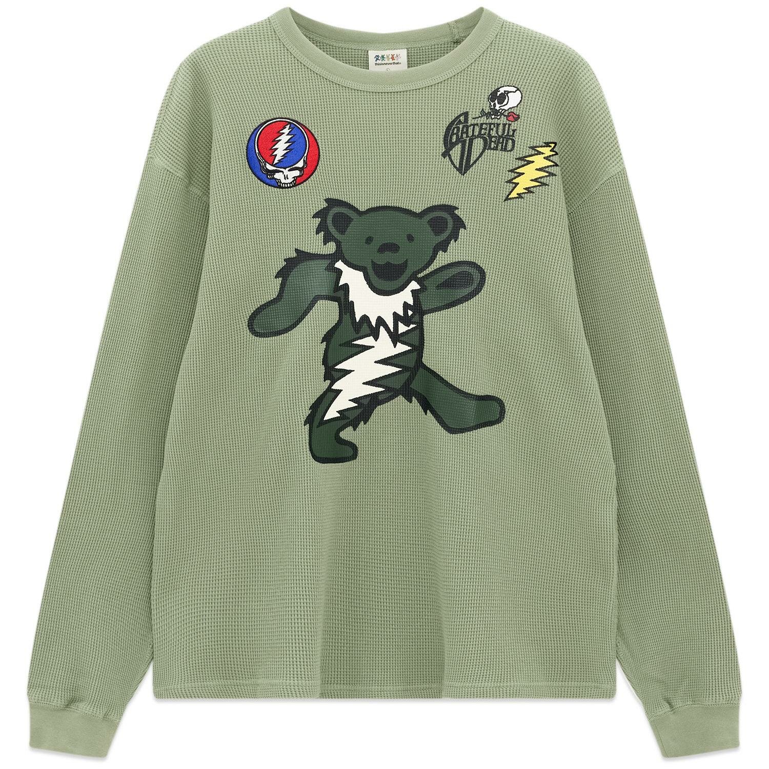 Джерси хоккейное ЛОНГСЛИВ THISISNEVERTHAT GD PEACE BEARS WAFFLE L/S TOP