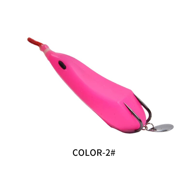 Мягкая приманка Teaser WLY 16.5g 75mm, розовый цвет