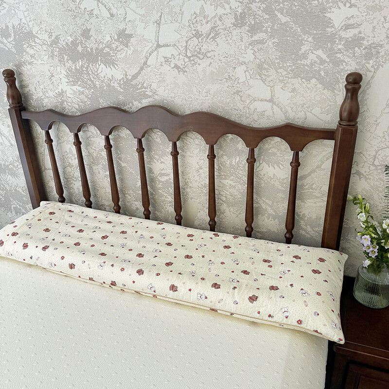 2025 новый тип хлопковой трехзащитной двойной длинной подушки - водонепроницаемая подушка, двойная подушка, длинная