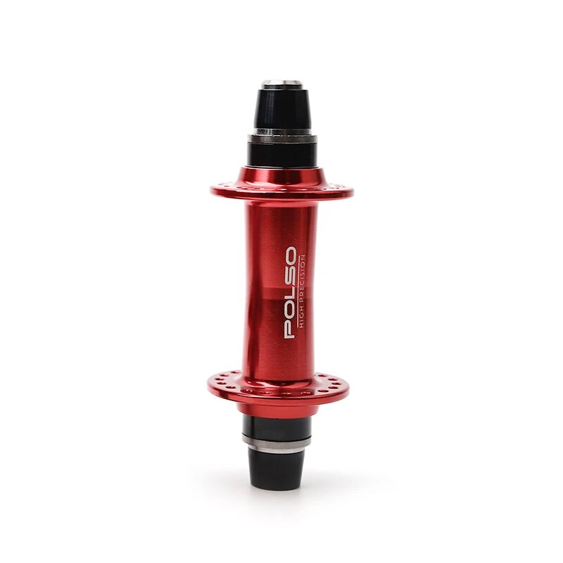 POLSO BH017 BMX Racing Hub 100x3/8 110x3/8 36H масляное пятно Красный, Red Front Hub