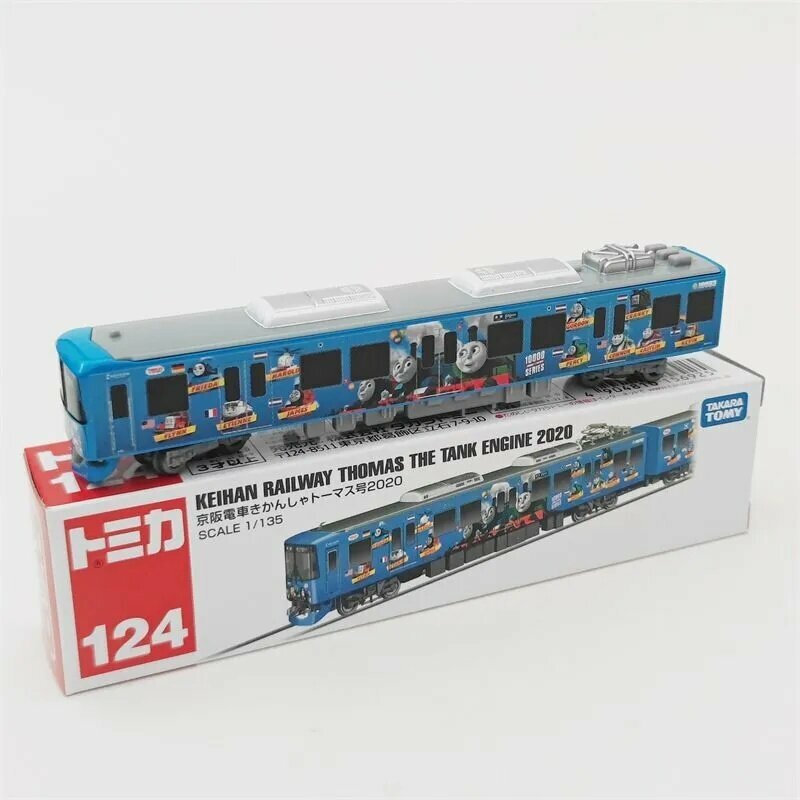 Машинка модель TAKARA TOMY Tomica 1:64 Keihan Railway Thomas The Tank Engine 2020 alloy car model