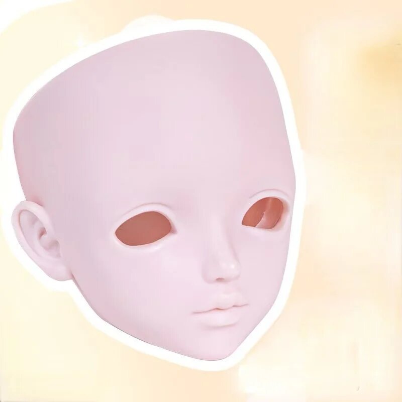 1 шт, голова 1/3 BJD, аксессуары, белая/розовая/коричневая кожа, голова куклы, макияж, практика, игрушка «сделай сам»