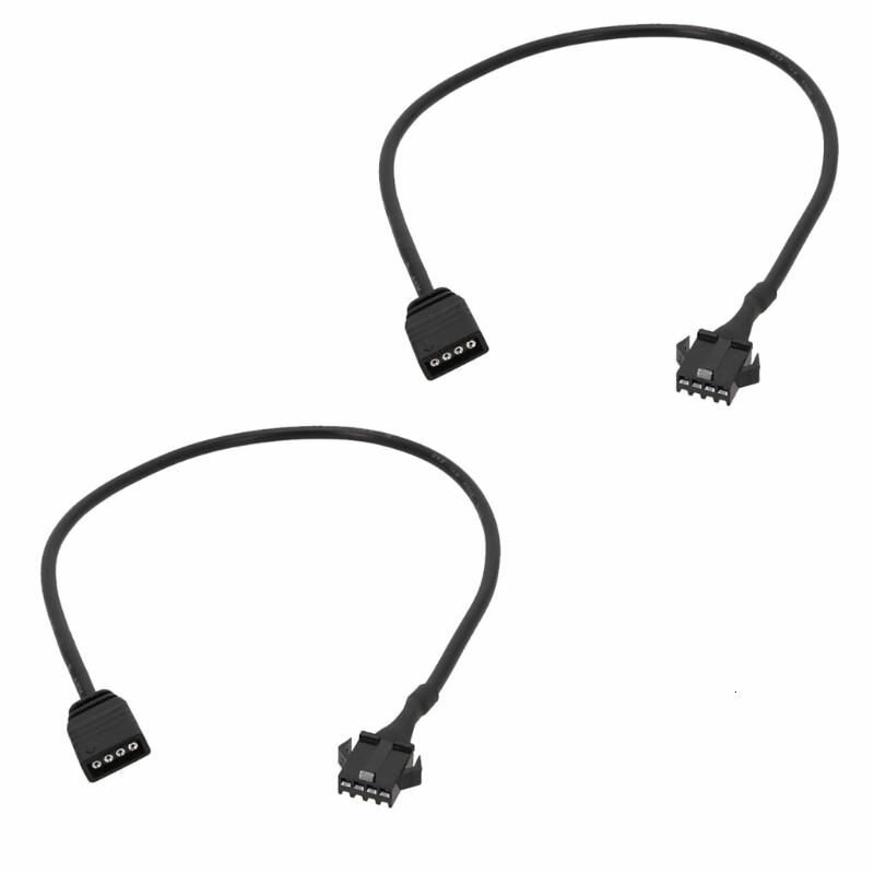 Кабель ARGB 2 шт, SM3/4Pin 3Pin, - 4-КОНТАКТНЫЙ разъем