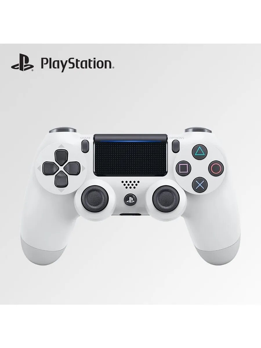 Игровой контроллер (белый-1, беспроводной, Bluetooth)