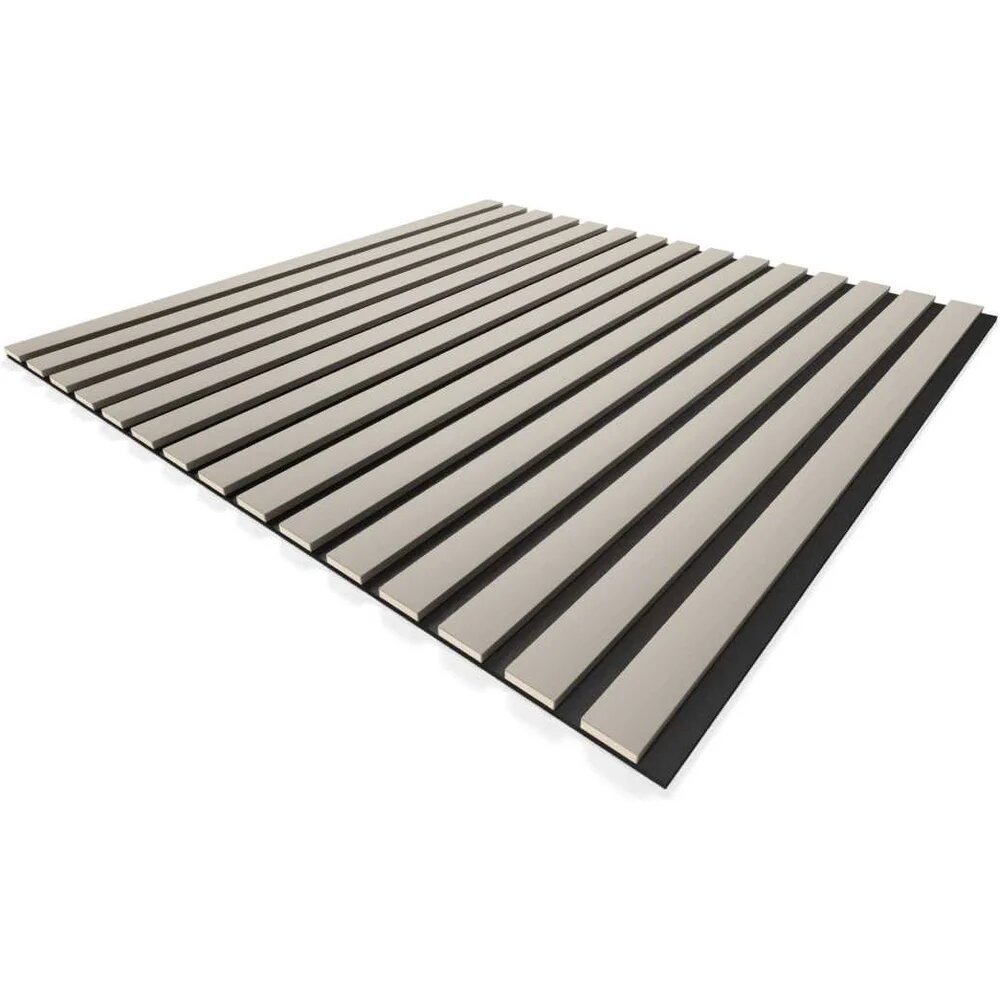 Панель стеновая акустическая STELLA Comfort De Luxe Sandgrau 600x600x9 (уп.1шт.)
