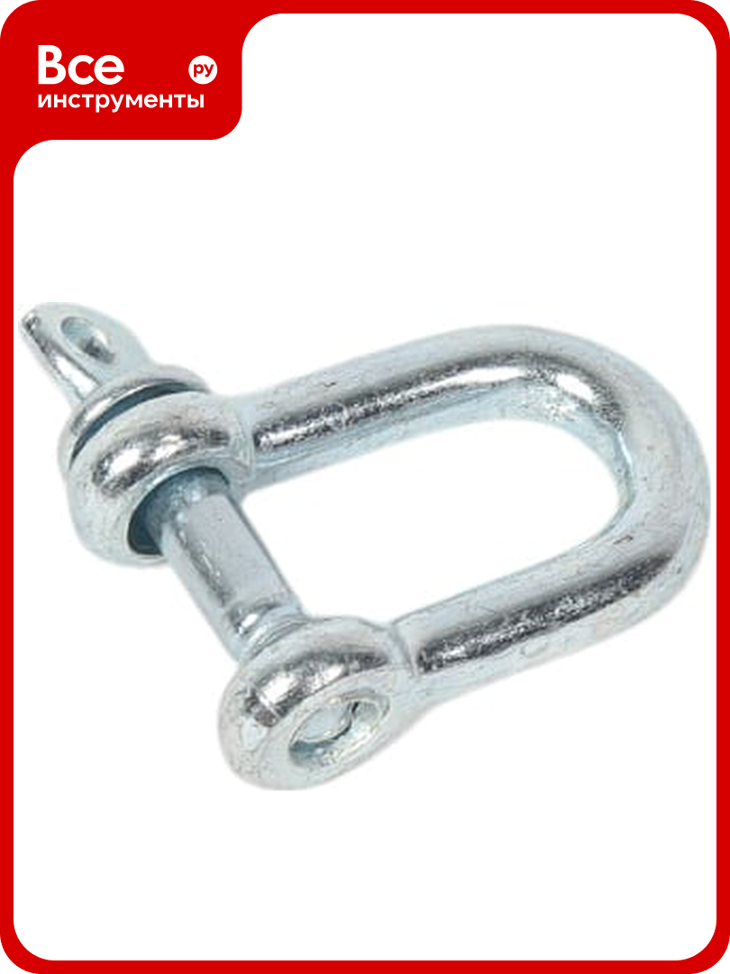 Такелажная скоба европартнер Zn, 5 мм, 2 шт. Z1 07779