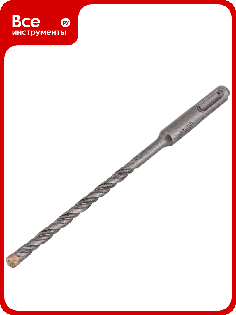 Бур усиленный 6х160 мм, SDS-plus резолюкс 15809