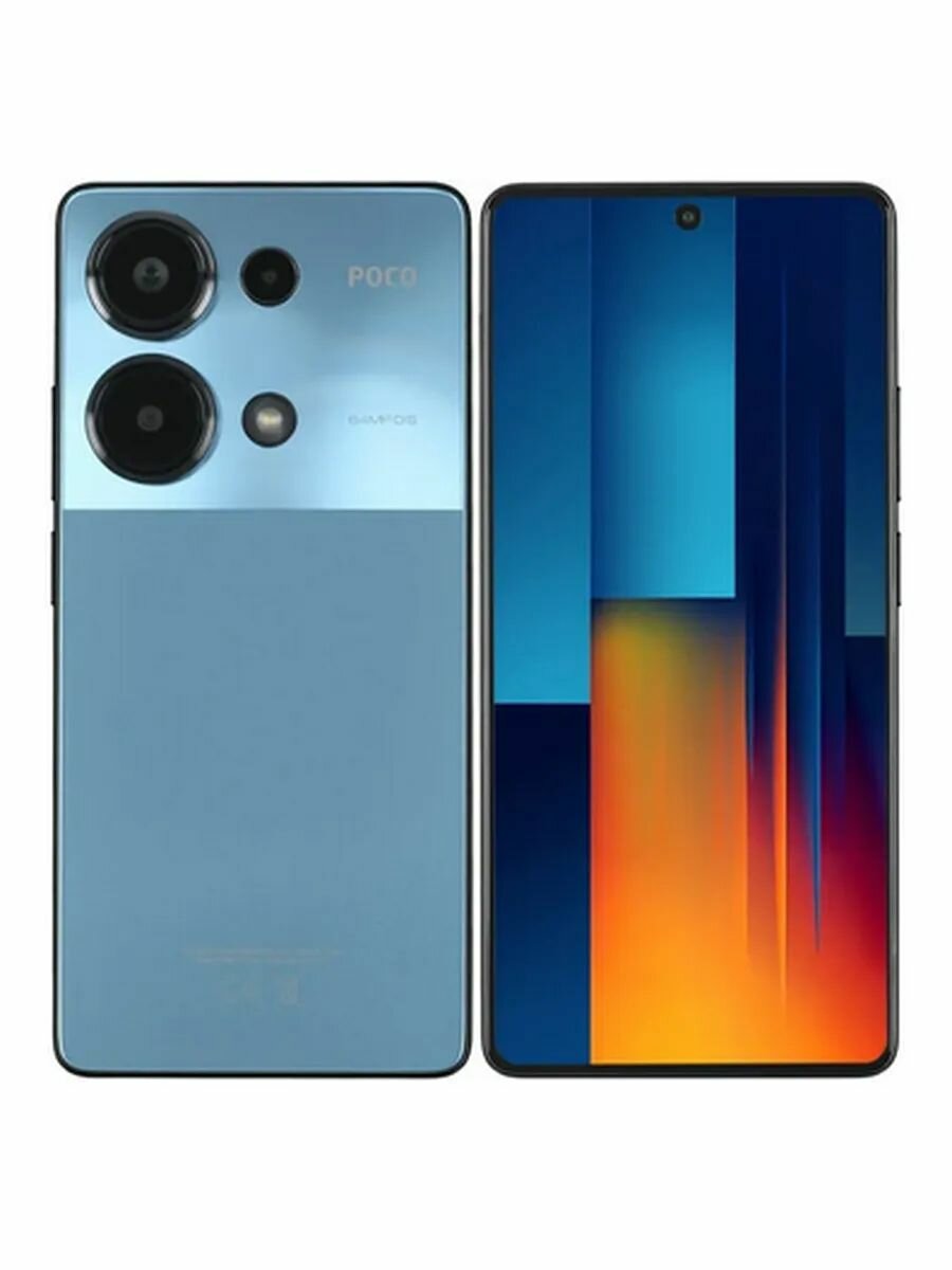 6,67" Смартфон POCO M6 Pro 12/512 ГБ (MZB0G3ORU) голубой
