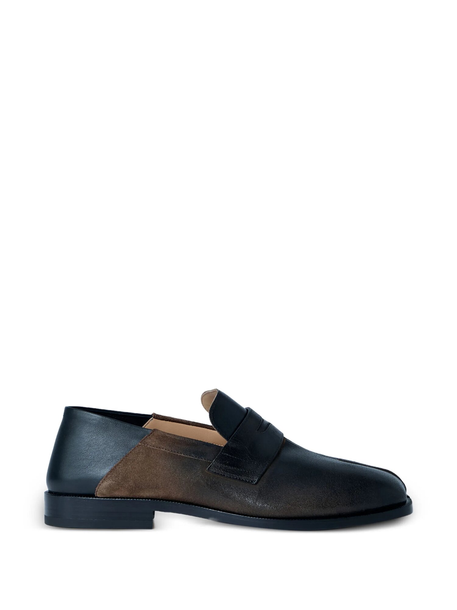 Лоферы Gradient penny leather loafers