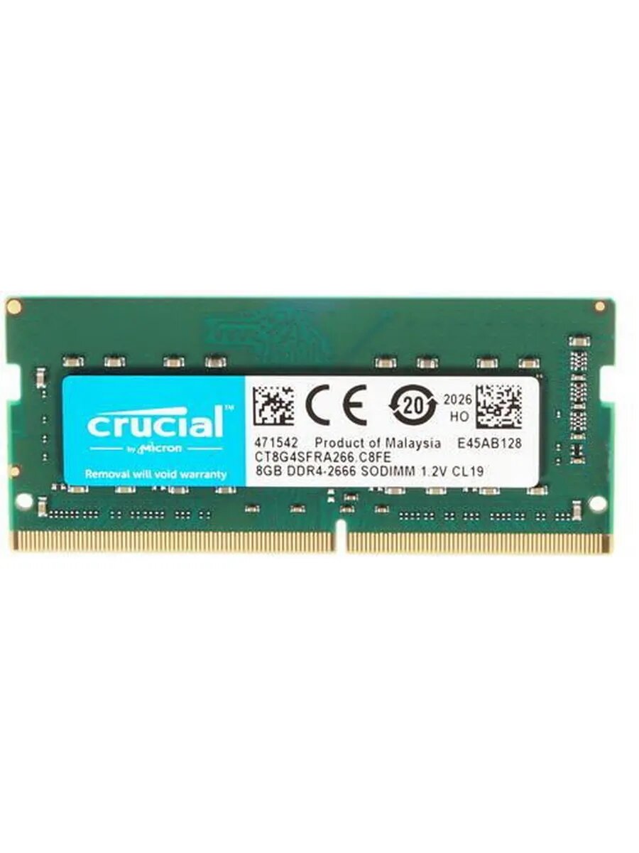 T-Series CT8G4SFRA266 CT8G4SFRA266 8 ГБ SO-DIMM DDR4, 2666