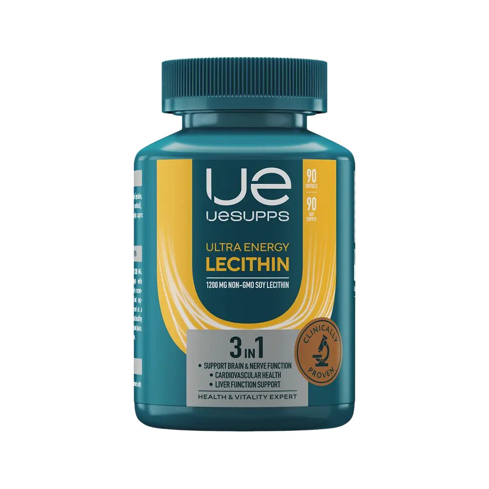 Уесаппс Ультра Энерджи Лецитин/UESUPPS Ultra Energy Lecithin капсулы массой 1850 мг 90 шт