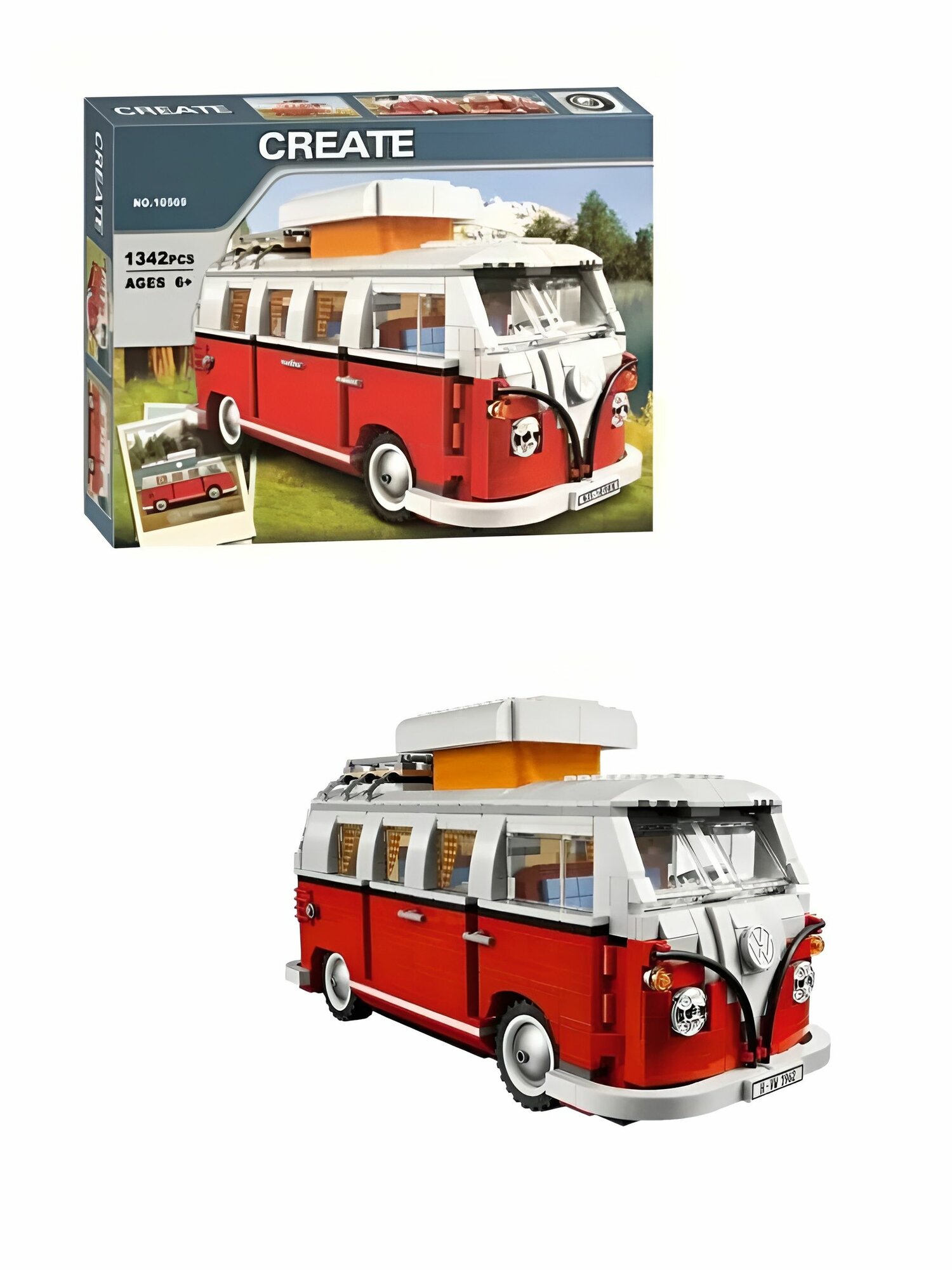 Конструктор Volkswagen T11342 деталей / 871