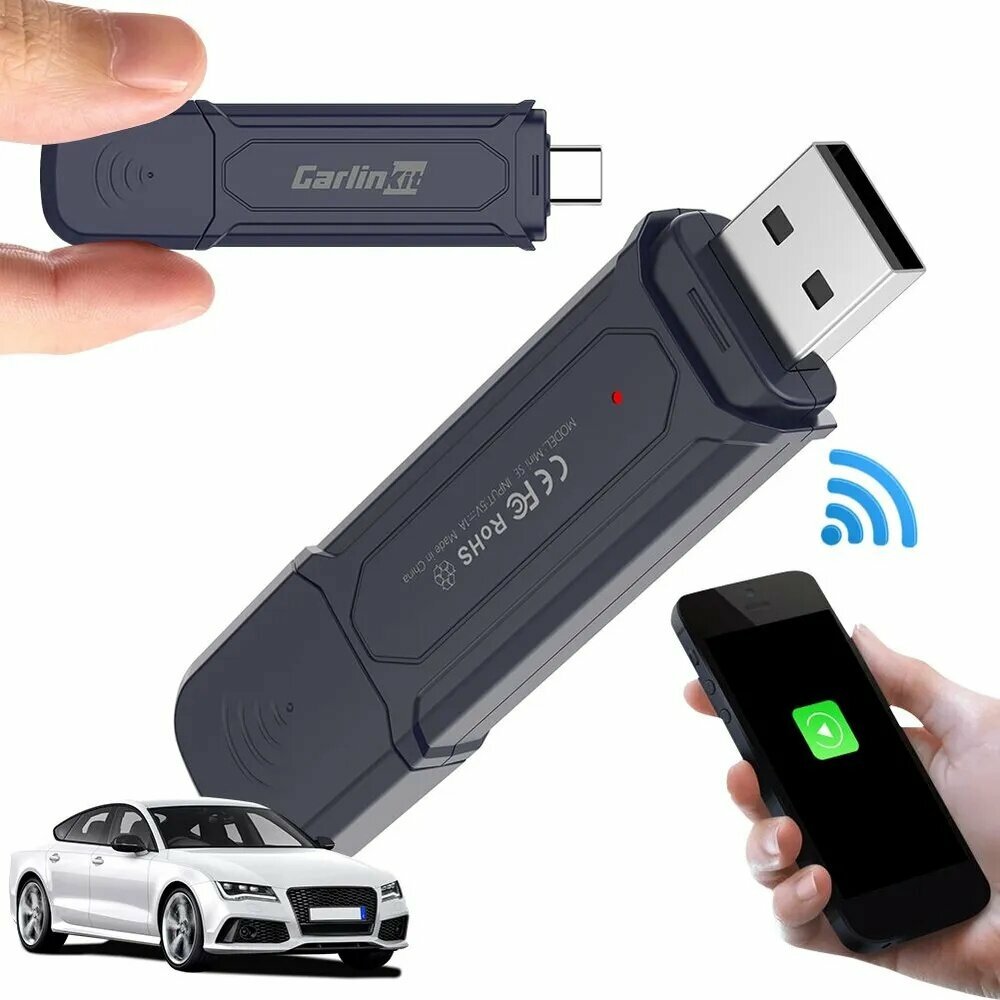 Carlinkit Mini SE Pro поддержка iOS 10 и выше, Android 11 и выше