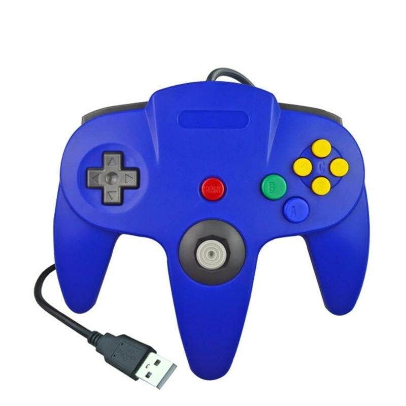 USB-геймпад для Nintendo 64, Синий