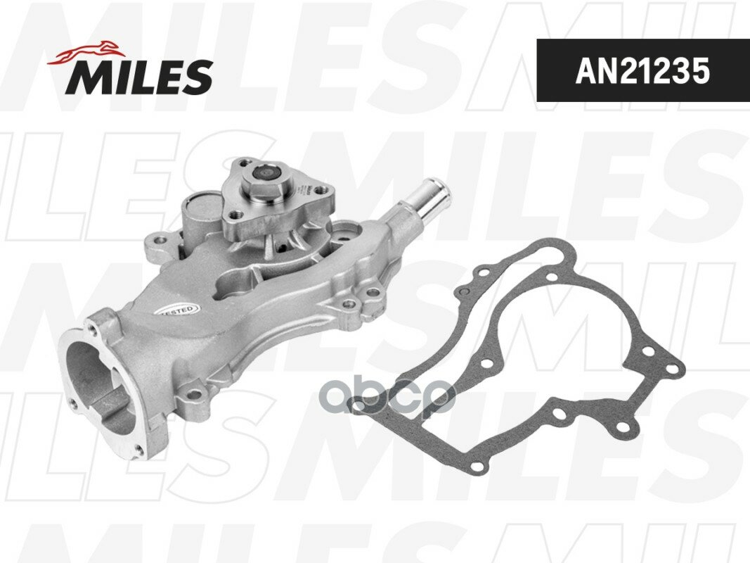 Насос водяной OPEL ASTRA J/CORSA D/MERIVA B 1.2/1.4 (DOLZ O267) AN21235 Miles арт. AN21235