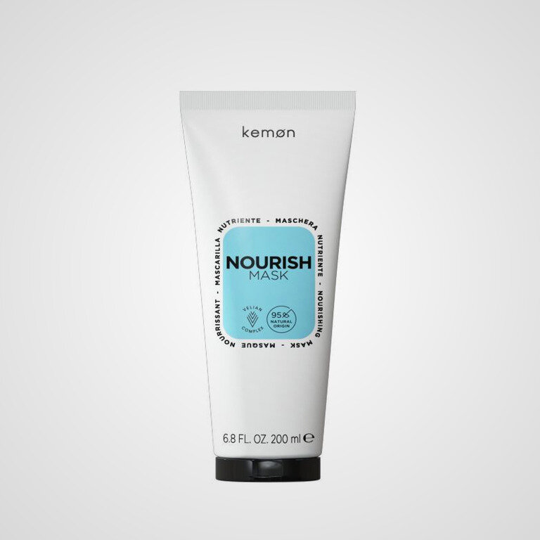 Питательная маска для ослабленных волос 200 мл KEMON Nourish Mask Velian Маска 200 мл