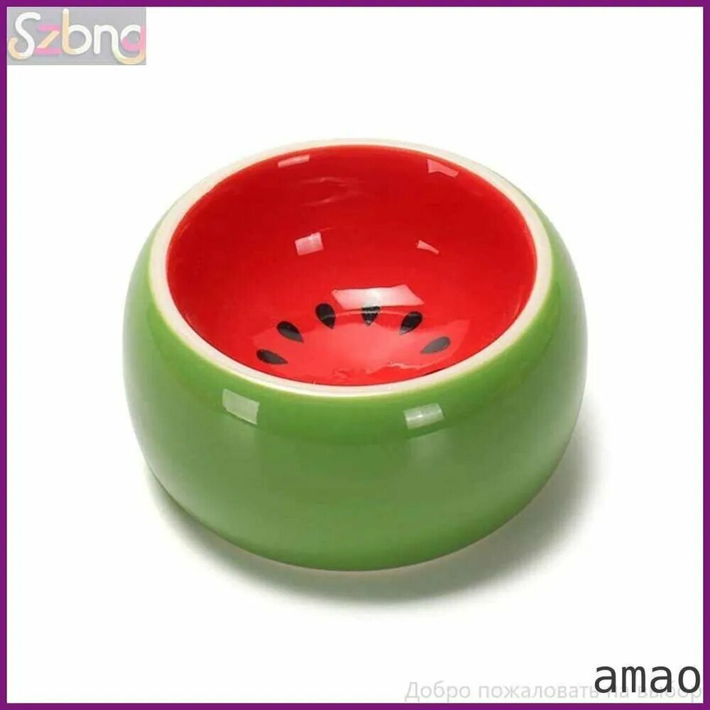 Добро пожаловать в подборку фруктовых тарелок для хомяков арбузная миска