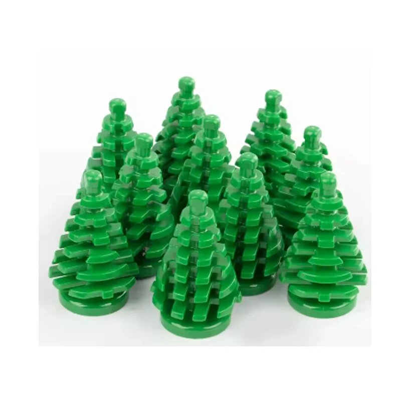 Конструктор BRICKPANDA Изумрудные елки B5-46-10PCS
