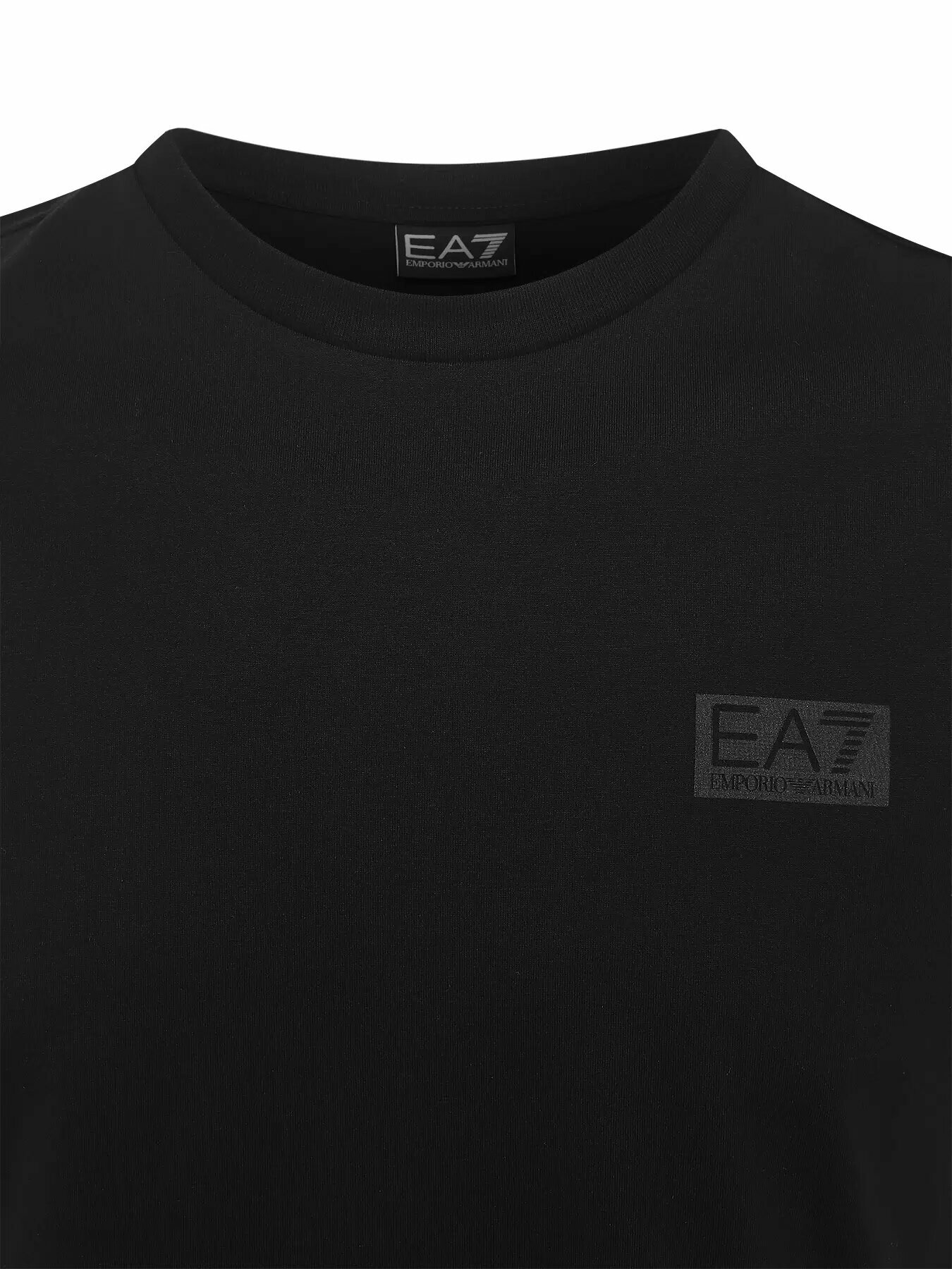 Футболка EA7 EMPORIO ARMANI, размер L, черный — фото 1