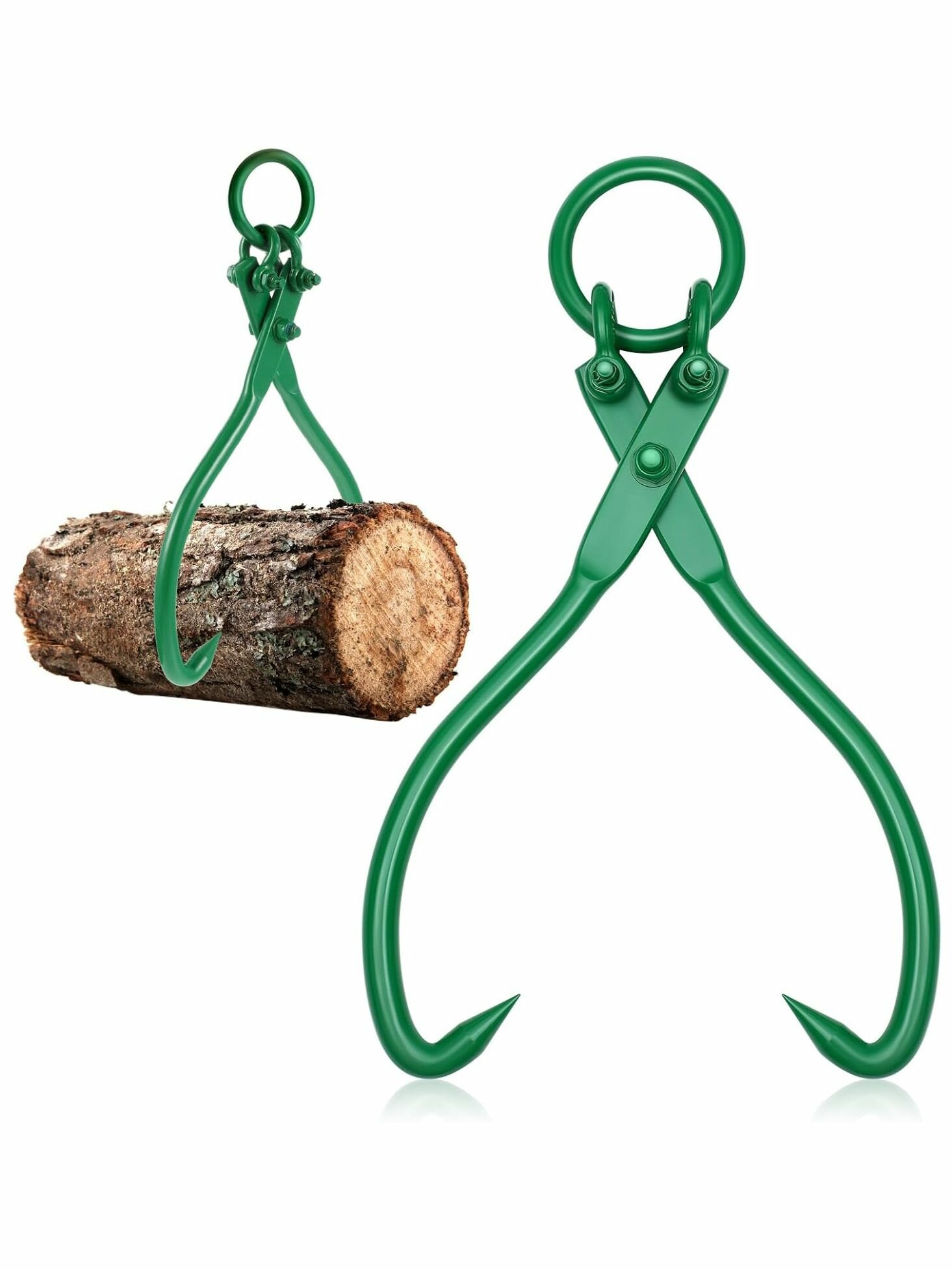 Крюк для захвата древесины, 18-дюймовые плоскогубцы для подъема бревен, нескользящий крюк для подъема бревен, используемый для обработки и погрузки древесины