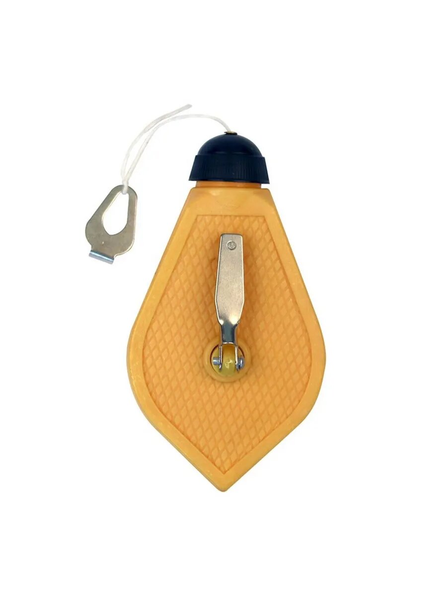 Шнур отбивочный Biber 43116, корпус пластик, цвет оранжевый, длина 30 м