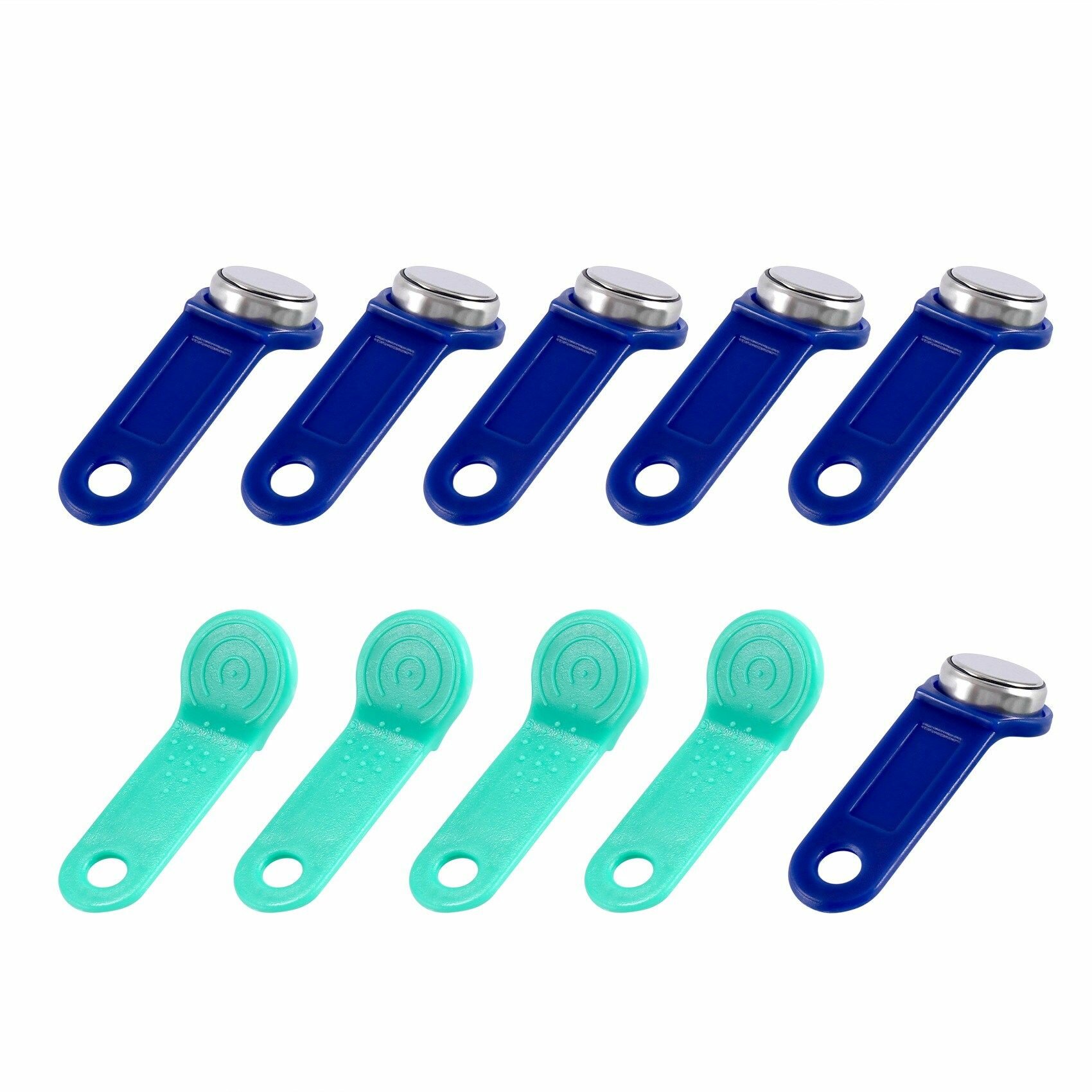 10 шт./лот перезаписываемый RFID контактный ключ памяти RW1990 IButton для копирования карт ключей сауны карты