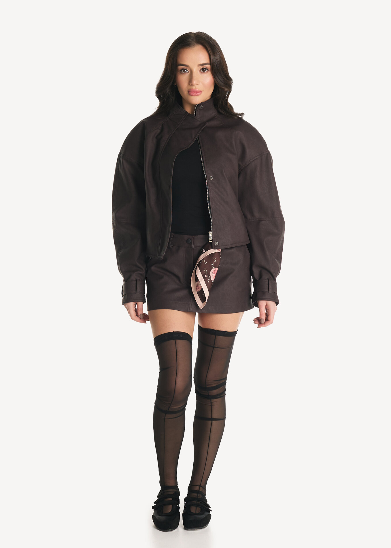 Куртка кожаная